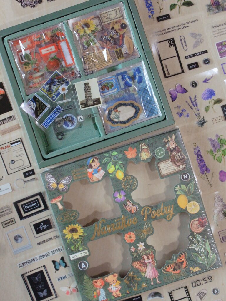 Vintage Sticker set (100 pcs) – The Cozy Sticker Shop
